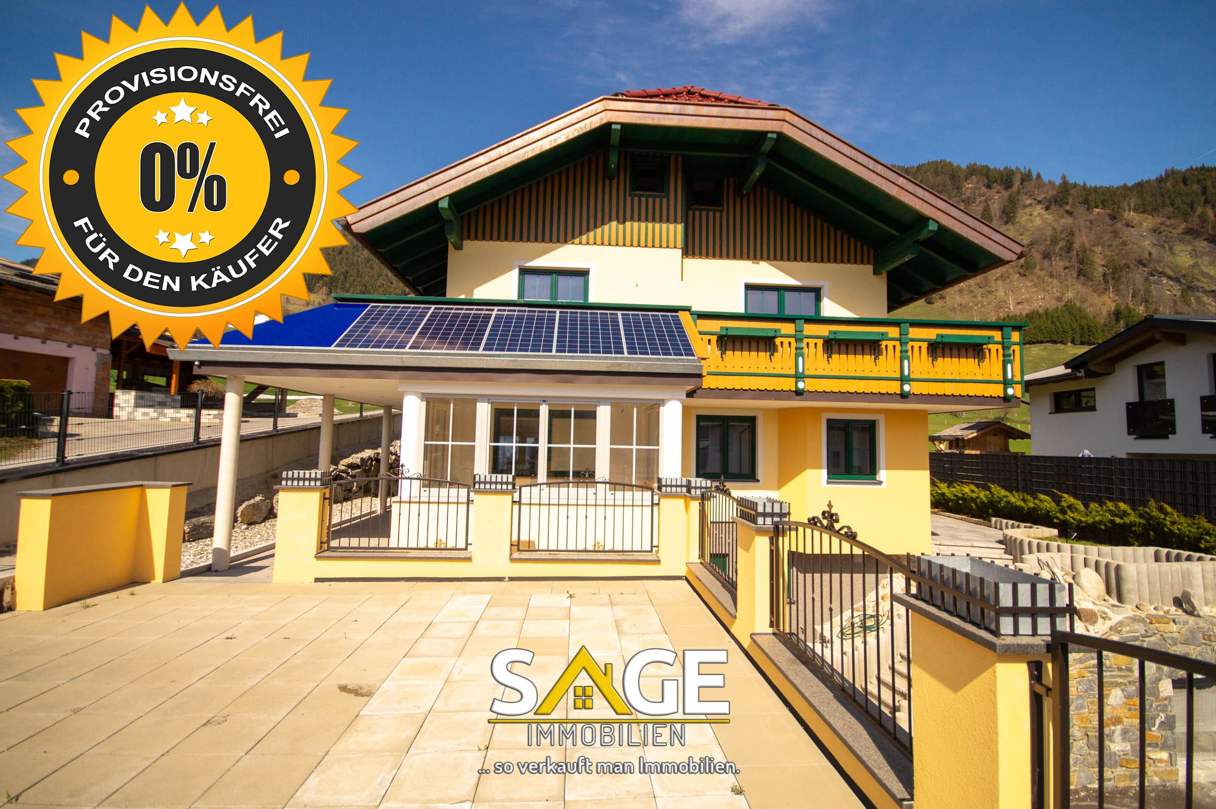 Tradition meets modernity! Country style villa in Goldegg-Weng! | SAGE ...